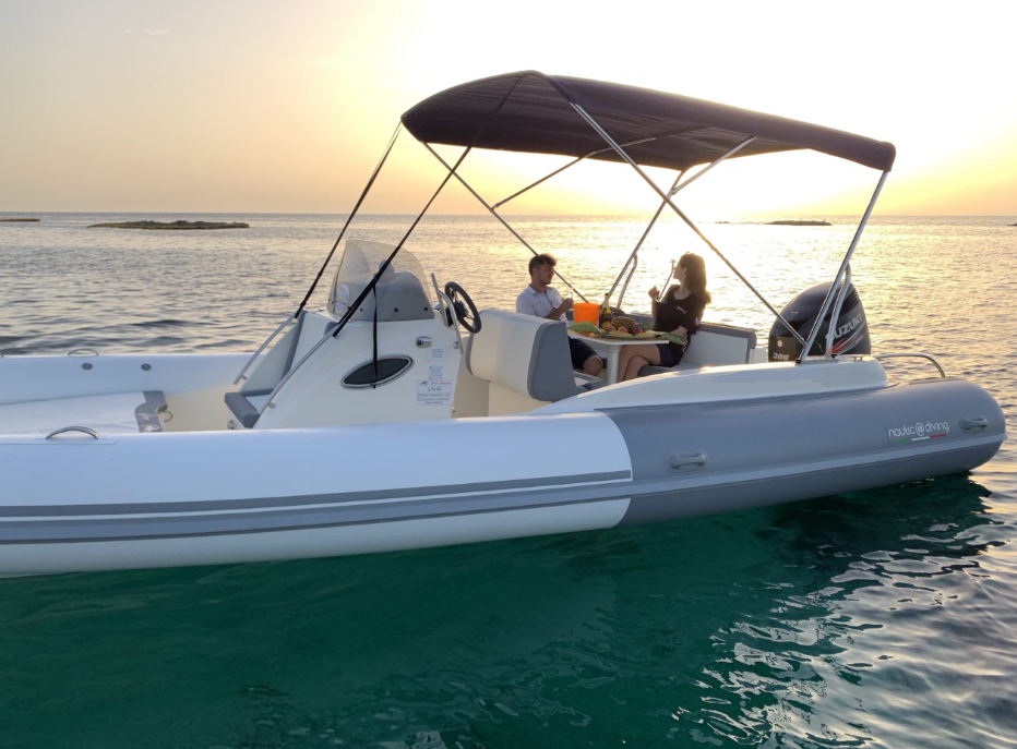 Rubber boat 300 HP - Size XL - CST Tropea